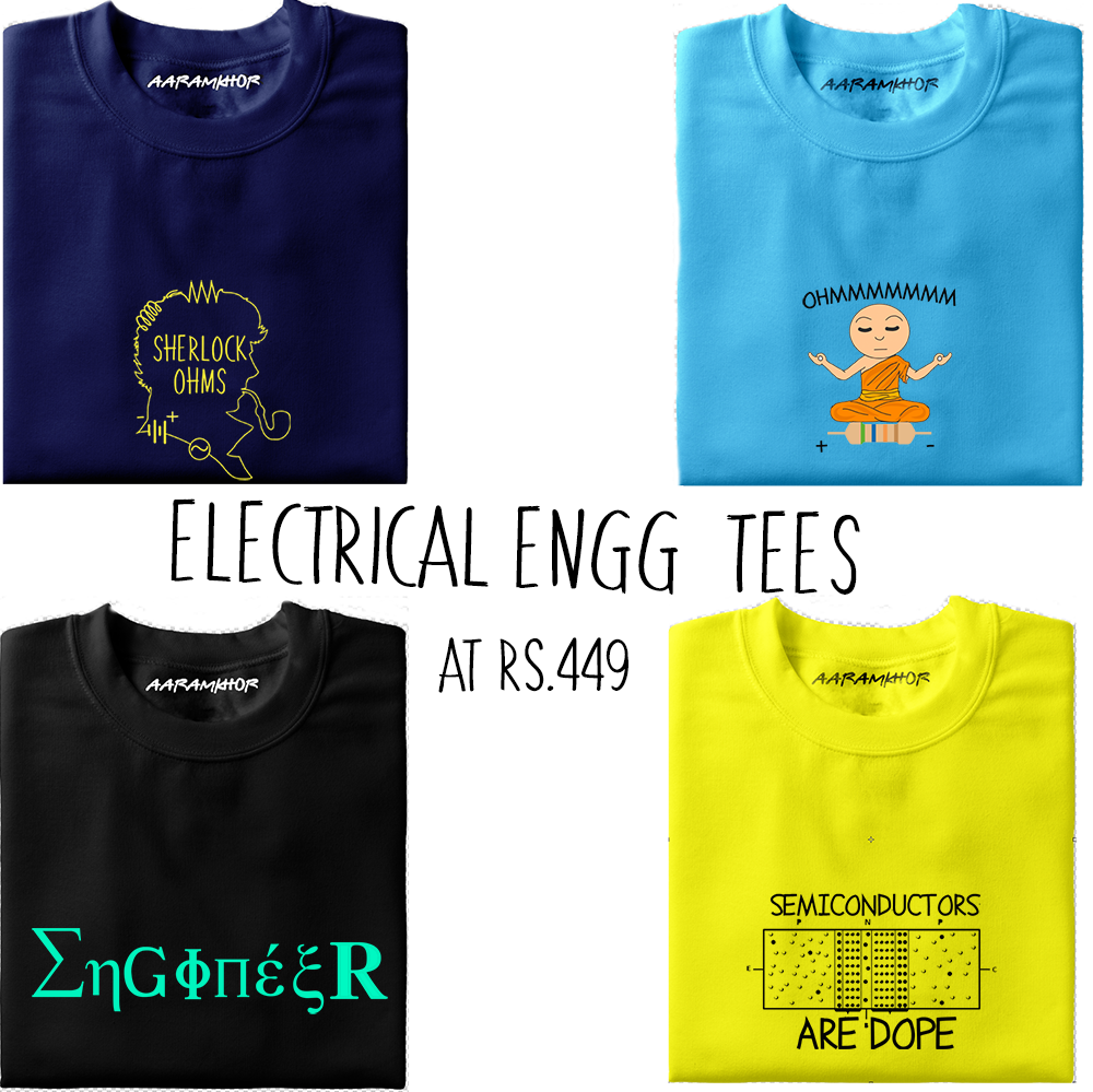 92-Electrical Engineering T-Shirts & Tops – Aaramkhor