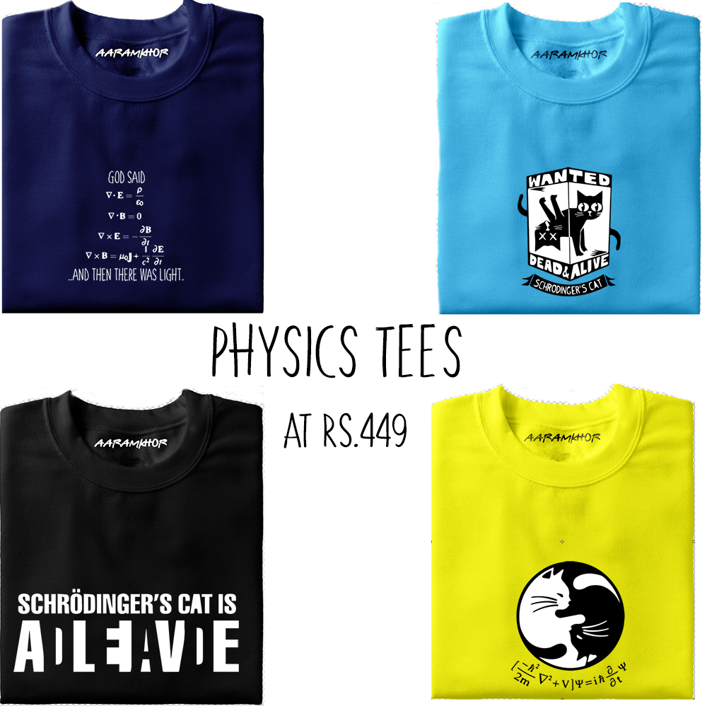 93-Physics T-Shirts & Tops – Aaramkhor