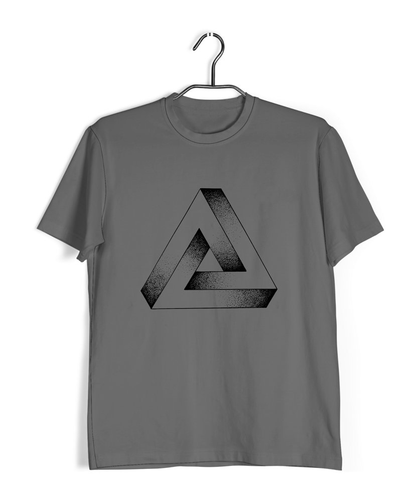 Quirkipedia Roger Penrose Triangle Science Physics Mens TShirts – Aaramkhor